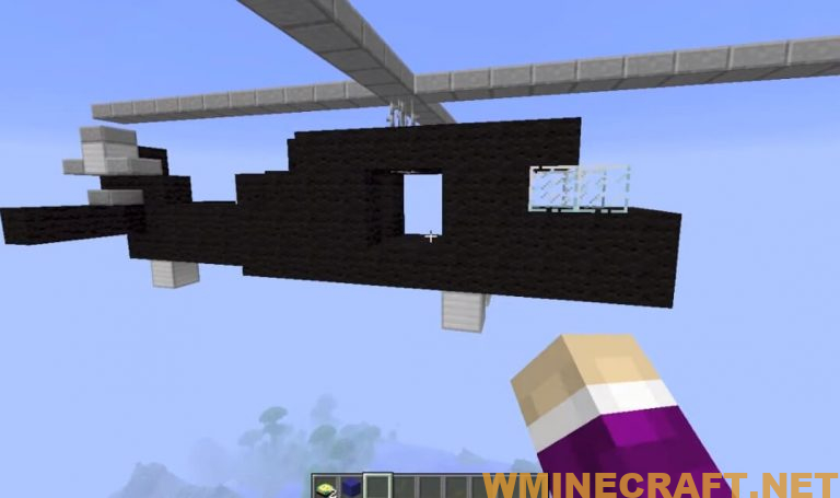 Aircraft Mod For Minecraft 1.12.2/1.10.2/1.7.10 - Zeppelin Mod
