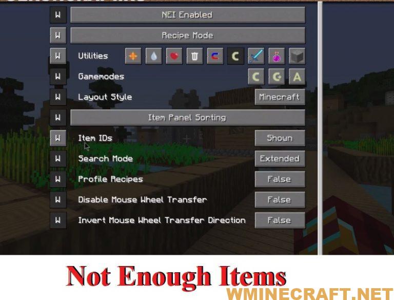 Not Enough Items Mod 1.12.2, 1.11.2 – The Legendary Inventory Editor ...