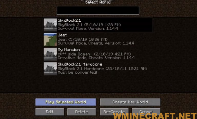 SkyBlock Map - Minecraft SkyBlock Map 1.16.5/1.15.2/1.14.4