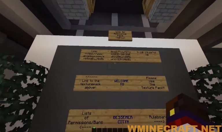 Bessemer City Map 1.16.4-1.16.3 – Maps for Minecraft - Wminecraft.net
