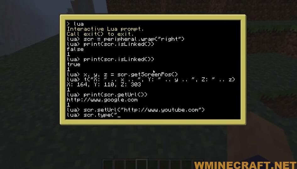 Computercraft Mod For Minecraft 1 12 2 1 9 1 7 10 Computer Programming