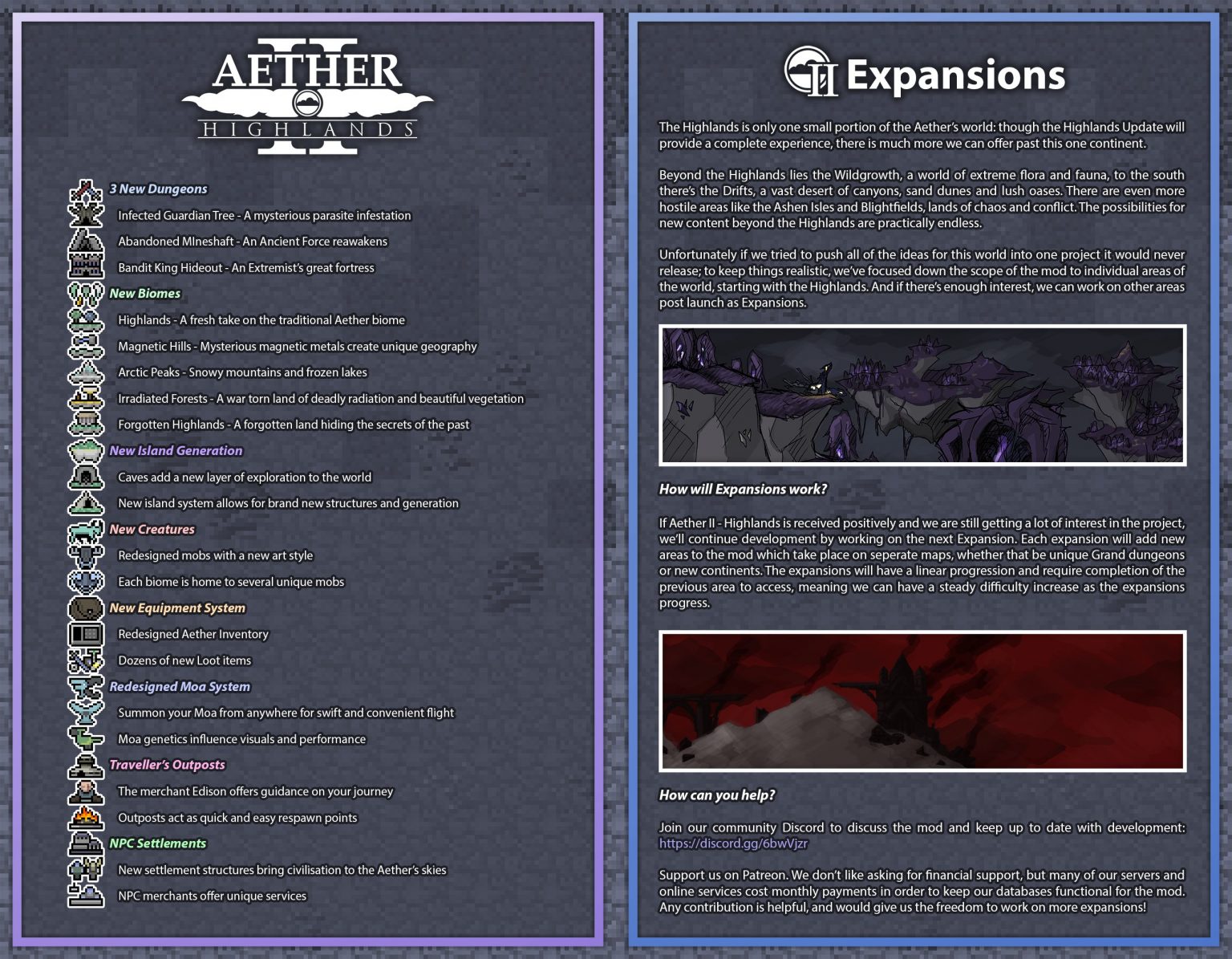 Aether 2 Mod 1.15.2-1.12.2 (giant islands in the sky with many ...