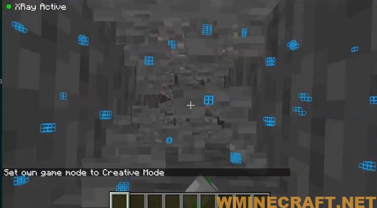 Advanced XRay Mod 1.16.5/1.15.2 highlights useful blocks in the Minecraft