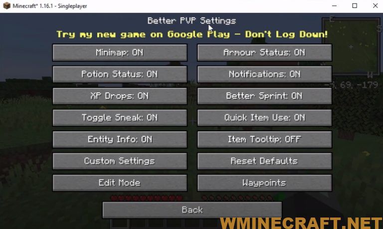 Better PvP Mod 1.19.3 – 1.18.2 (Supports players about PVP) - Wminecraft.net