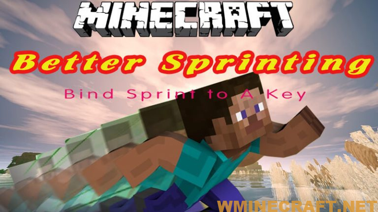 Better Sprinting Mod 1.16.3/1.15.2 - Upgrades the character's running