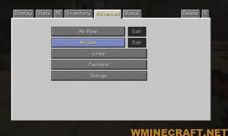 Custom NPCs Mod 1.15.2/1.12.2/1.7.10 for Minecraft