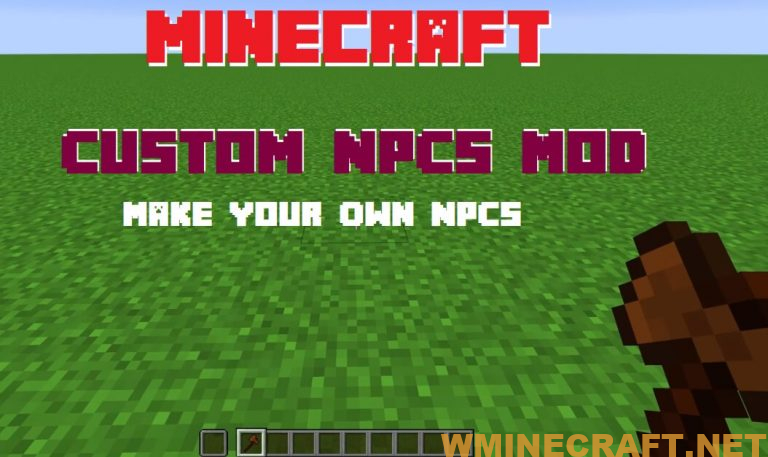 Custom NPCs Mod 1.15.2/1.12.2/1.7.10 for Minecraft