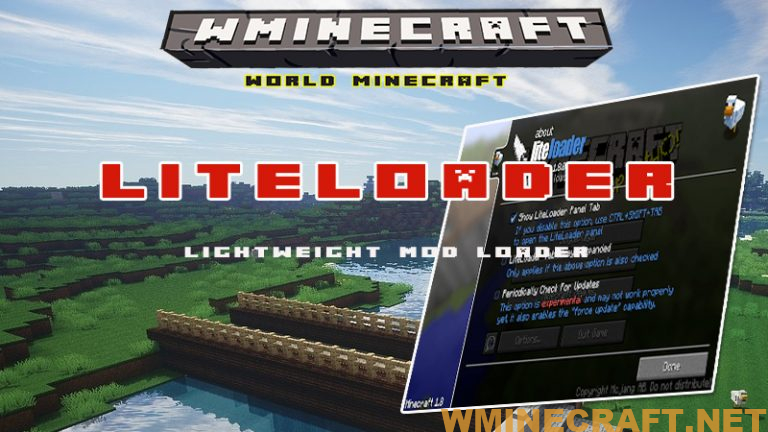 LiteLoader 1.16.2/1.12.2 for Minecraft - Installed mods - Wminecraft.net