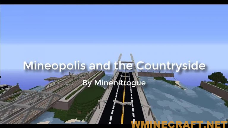 Mineopolis and the Countryside Map 1.16.4/1.16.3 – Maps for Minecraft - Wminecraft.net