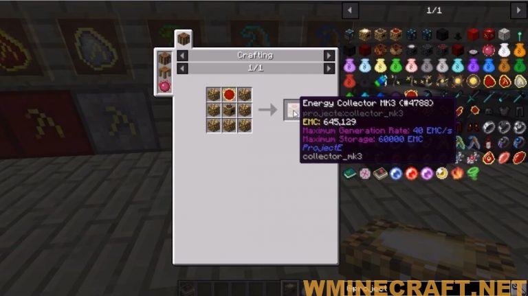 ProjectE Mod 1.16.5-1.16.2-1.15.2-1.14.4-1.12.2 - Wminecraft.net