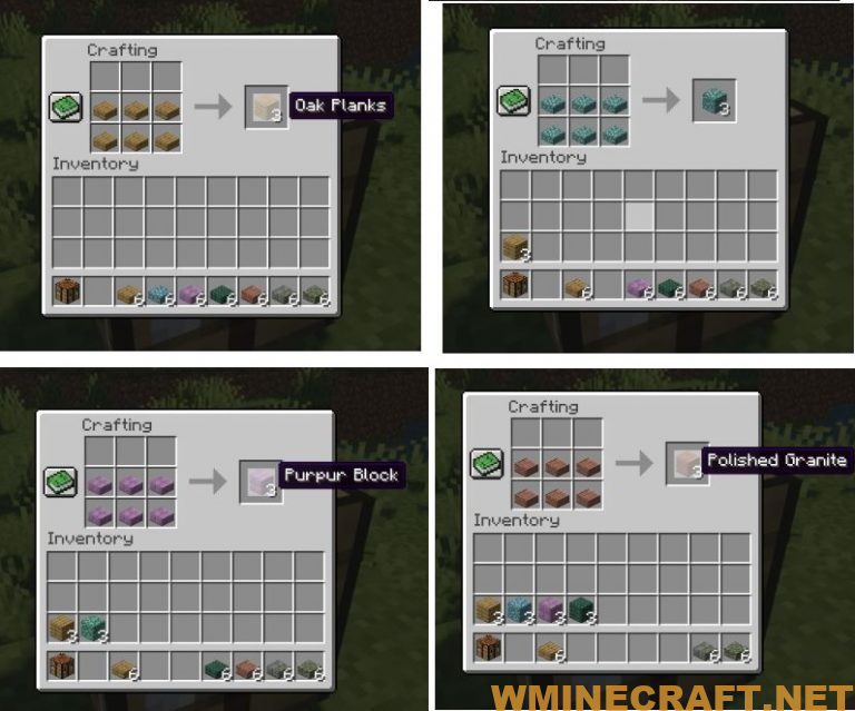 Recipes – Slab to Block Data Pack 1.16.3 – Craft all slabs into blocks ...