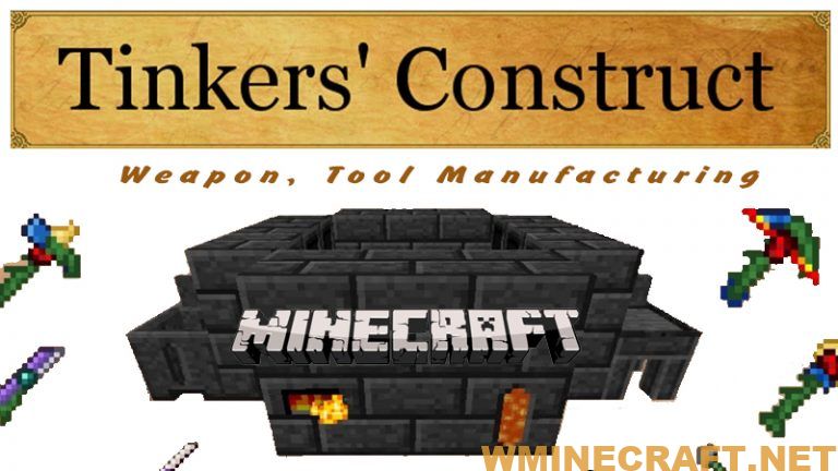 Tinkers Construct Mod 1 18 1 1 16 5 Weapon Build Repair And