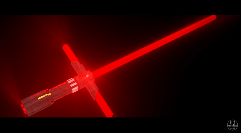 Glowing 3D Lightsabers Resource Pack 1.13.2/1.12.2 for Minecraft - Wminecraft.net