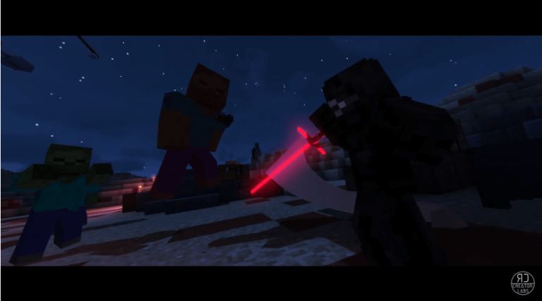 Glowing 3D Lightsabers Resource Pack 1.19 / 1.18 for Minecraft - Wminecraft.net