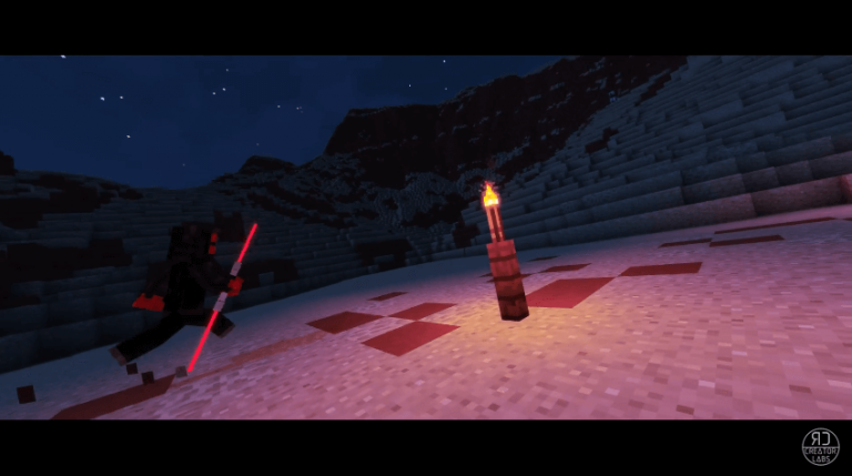 Glowing 3D Lightsabers Resource Pack 1.19 / 1.18 for Minecraft ...