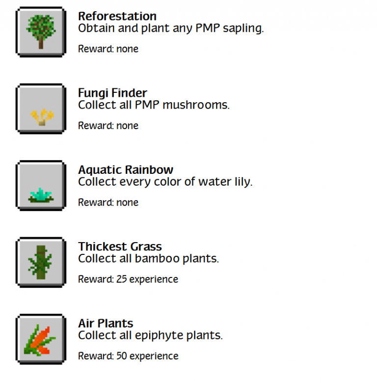Plant Mega Pack Mod 1.12.2 for Minecraft – Theme of plants - Wminecraft.net