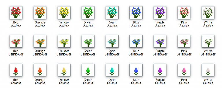 Plant Mega Pack Mod 1.12.2 for Minecraft - Theme of plants - Wminecraft.net