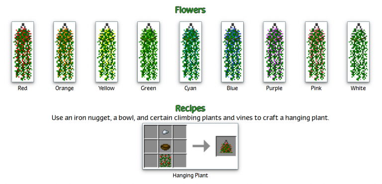 Plant Mega Pack Mod 1.12.2 for Minecraft – Theme of plants - Wminecraft.net