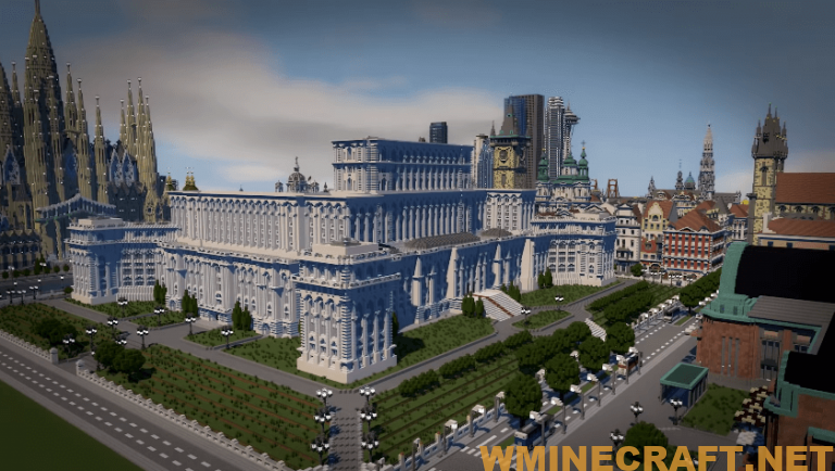 World of Worlds Map – Maps for Minecraft - Wminecraft.net