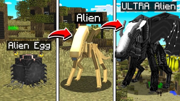 Refresh Minecraft world with Aliens vs. Predator Mod 1.12.2-1.10.2