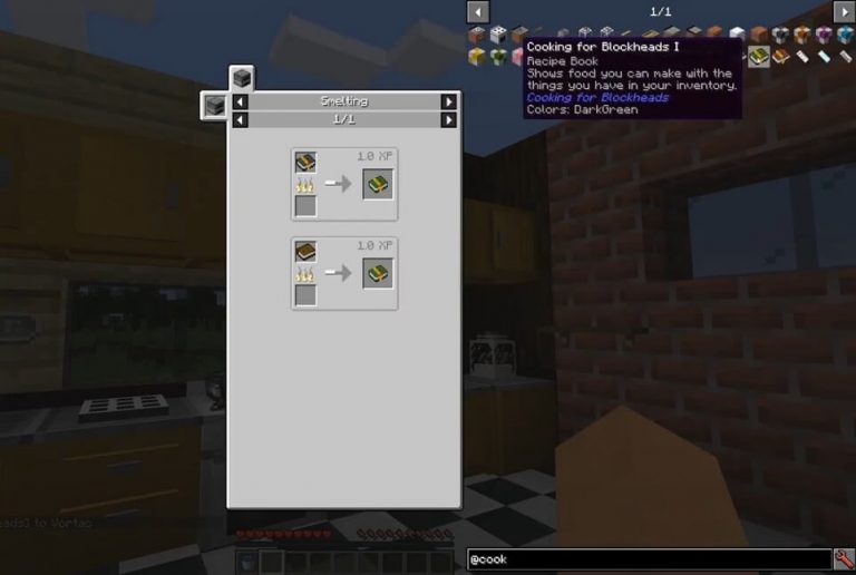 Cooking for Blockheads Mod 1.17.1->1.16.5 helps you cook the best in ...