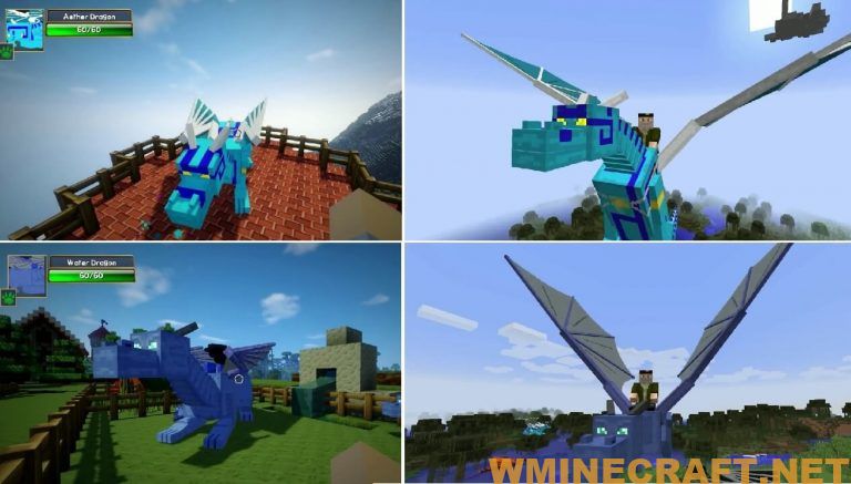 Dragon Mounts Mod 1.12.2-1.7.10 and dragon training methods for you