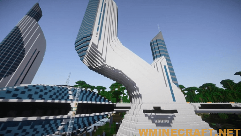 Future City Map – Maps for Minecraft - Wminecraft.net