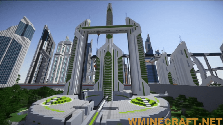 Future City Map – Maps for Minecraft - Wminecraft.net