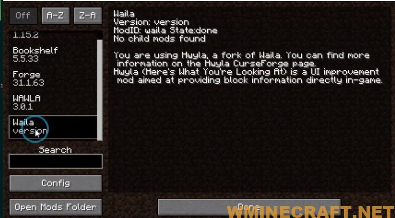 Hwyla mod 1.16.3/1.15.2 - Helps you identify any block information in ...