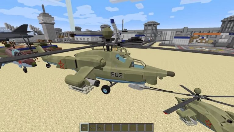 Download Mc Helicopter Mod 1.12.2-1.7.10 (little like Flan’s Mod ...