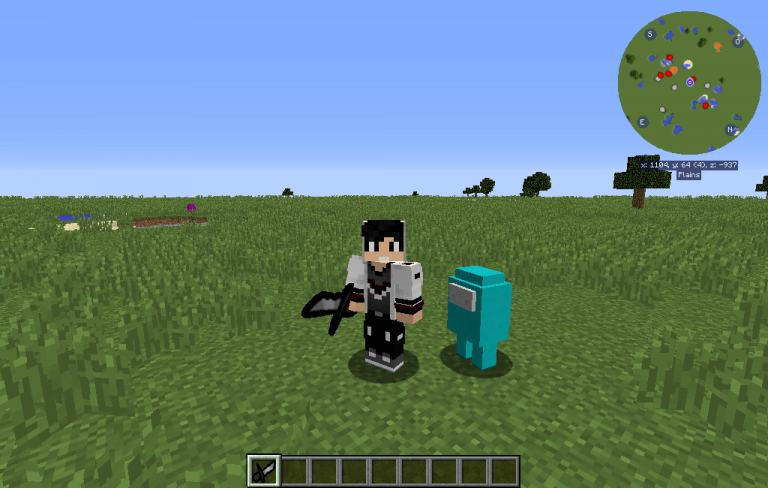 Among Us Mobs Mod for Minecraft 1.12.2 – (Color body, diamond sword ...