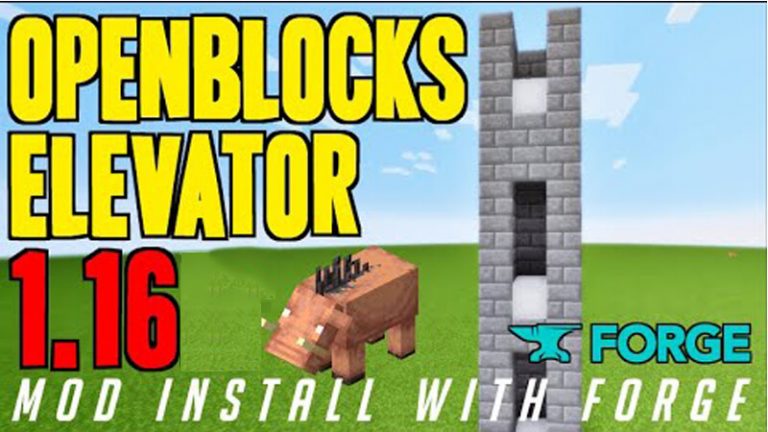 OpenBlocks Elevator Mod for Minecraft 1.16.4-1.15.2 - Wminecraft.net