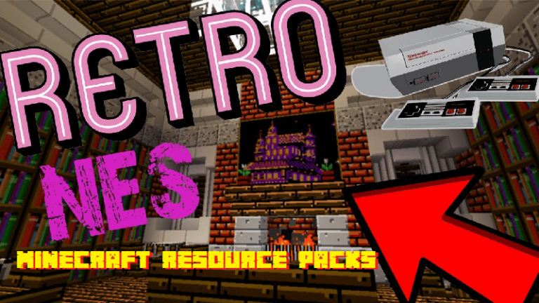 Retro NES Resource Pack 1.17.1/1.15.2/1.14.4 for Minecraft - Wminecraft.net