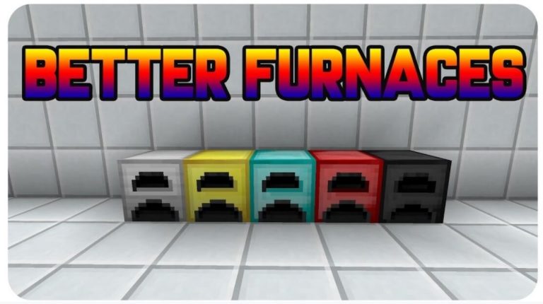 Better Furnaces Mod - where you can add more furnaces to the game