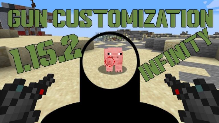 Gun Customization Infinity Mod 1.16.3/1.15.2 and things to explore