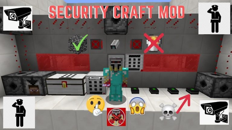 Download Security Craft Mod for Minecraft