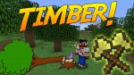Timber Mod 1.18.1, 1.17.1: One Block Chop, Many Tree Drop - Wminecraft.net