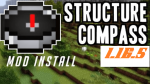 Structures’ Compass Mod 1.17.1/1.16.5 (Site Location) - Wminecraft.net