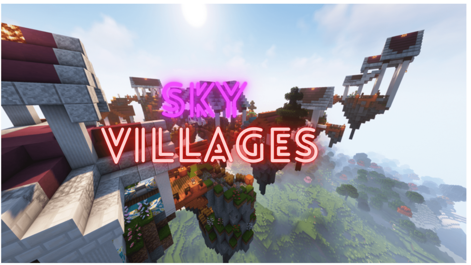 Sky Villages Mod 1.17.1: Unique Structure High in the Sky - Wminecraft.net