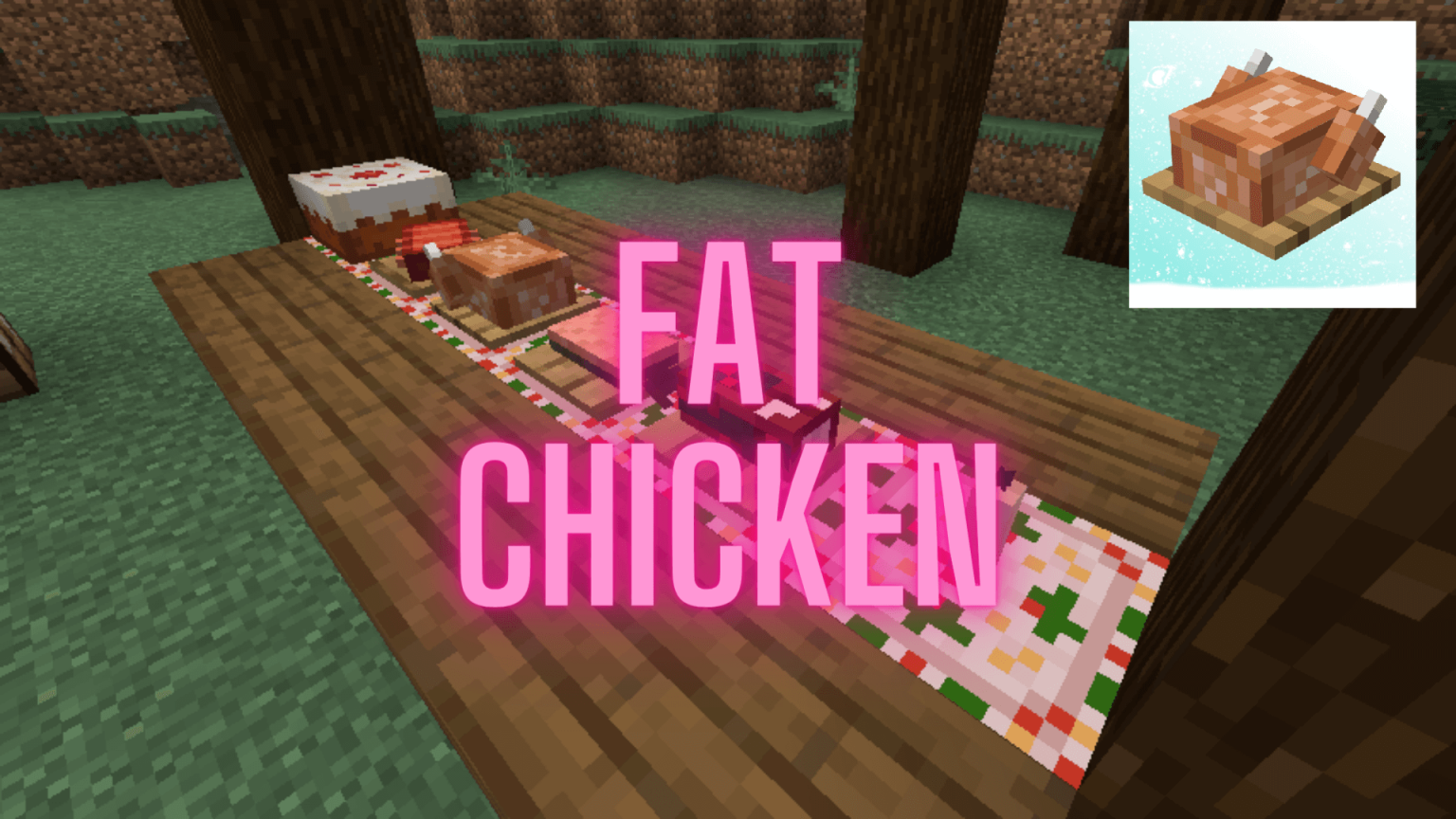 Christmas Dinner: Bringing Fat Chicken to Minecraft - Wminecraft.net