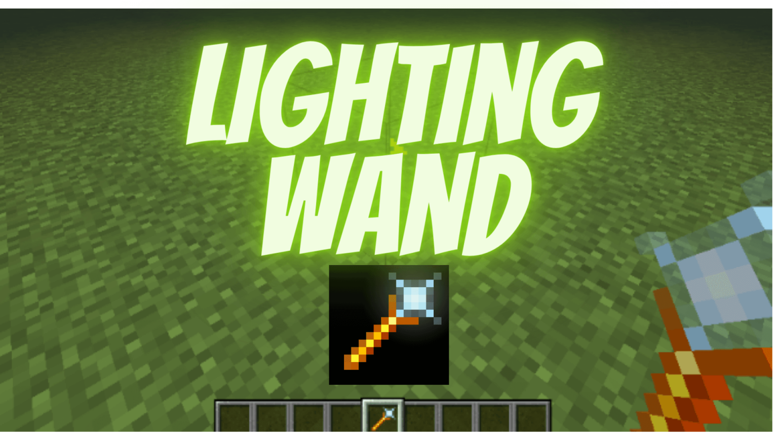 Lighting Wand Mod 1.19.2, 1.18.2 Adds Invisible Light Sources and More ...