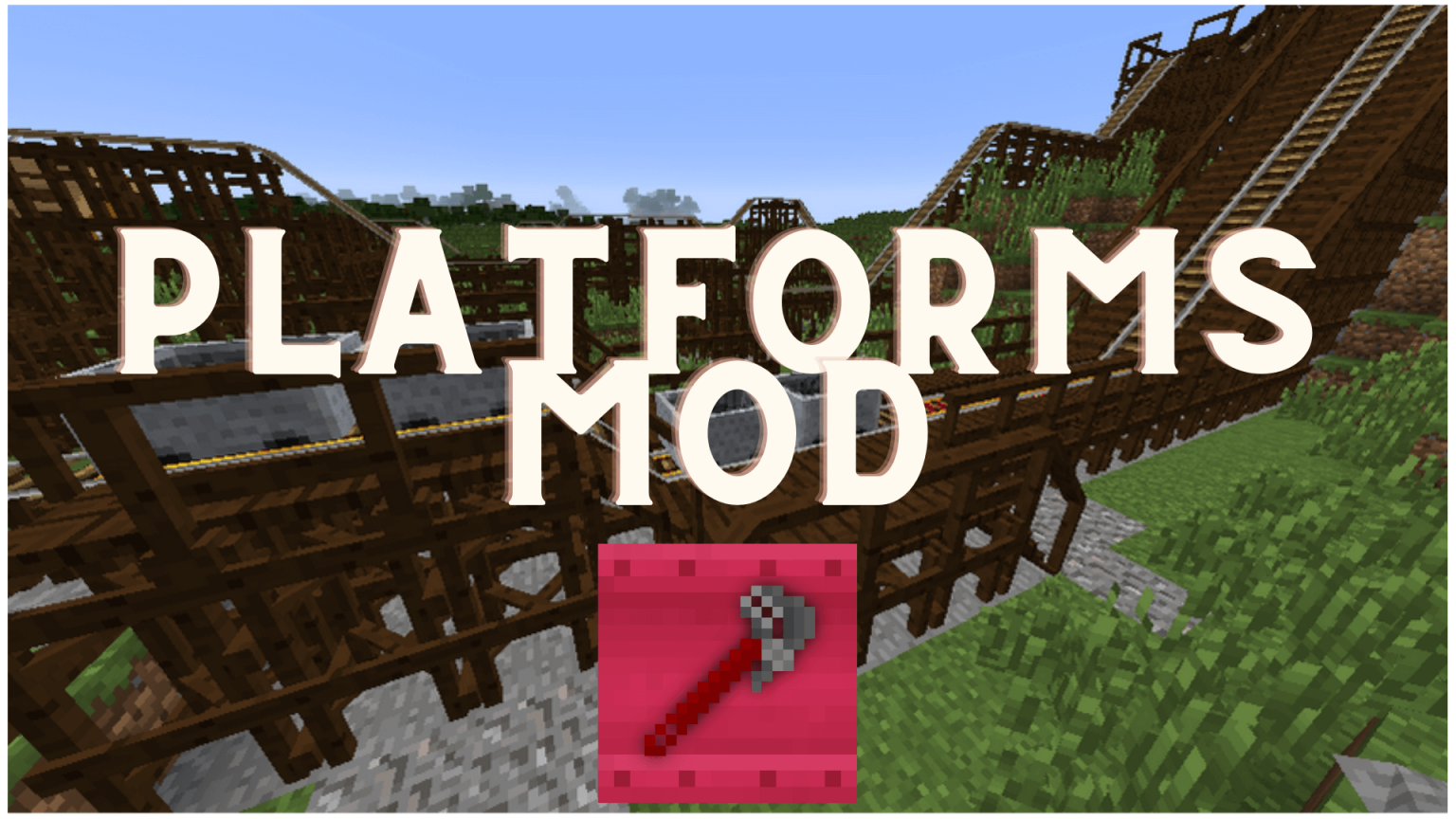 Platforms Mod 1.18.1, 1.17.1 Adds Customization for Wooden Platforms ...