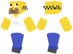 Homer Simpson Skin Minecraft - Wminecraft.net