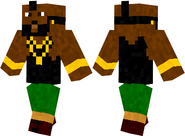 Mr.T Skin Minecraft - Wminecraft.net