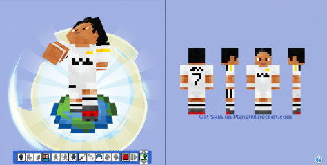 Christiano Ronaldo Skin Minecraft - Wminecraft.net