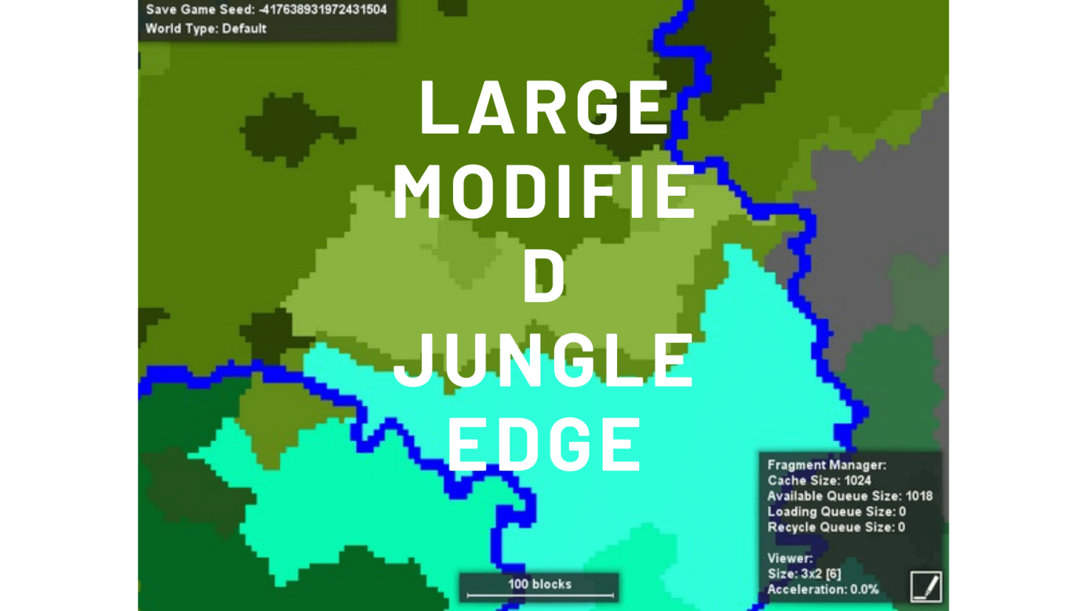 Large Modified Jungle Edge Seed: Biome Near Spawn - Wminecraft.net