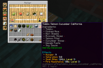 Sushi Go Crafting Mod 1.18.1, 1.16.5: Adds Different Types of Sushi ...
