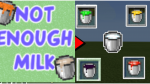 Not Enough Milk Mod 1.16.5: Milking mobs for potions - Wminecraft.net