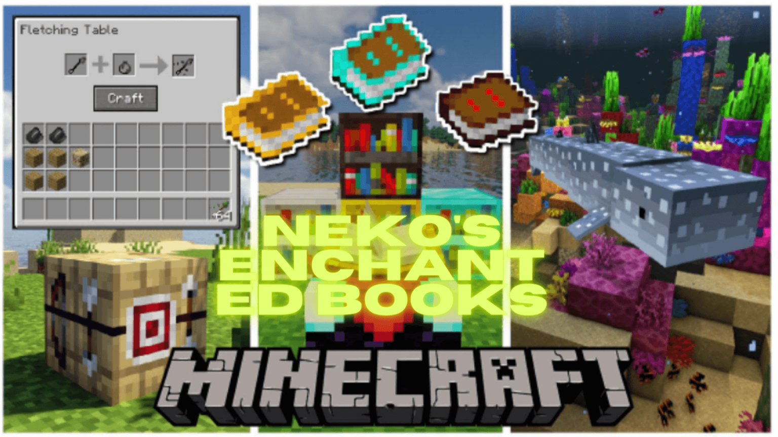 Neko’s Enchanted Books Mod 1.18.2, 1.17.1: Unique Textures to Every ...