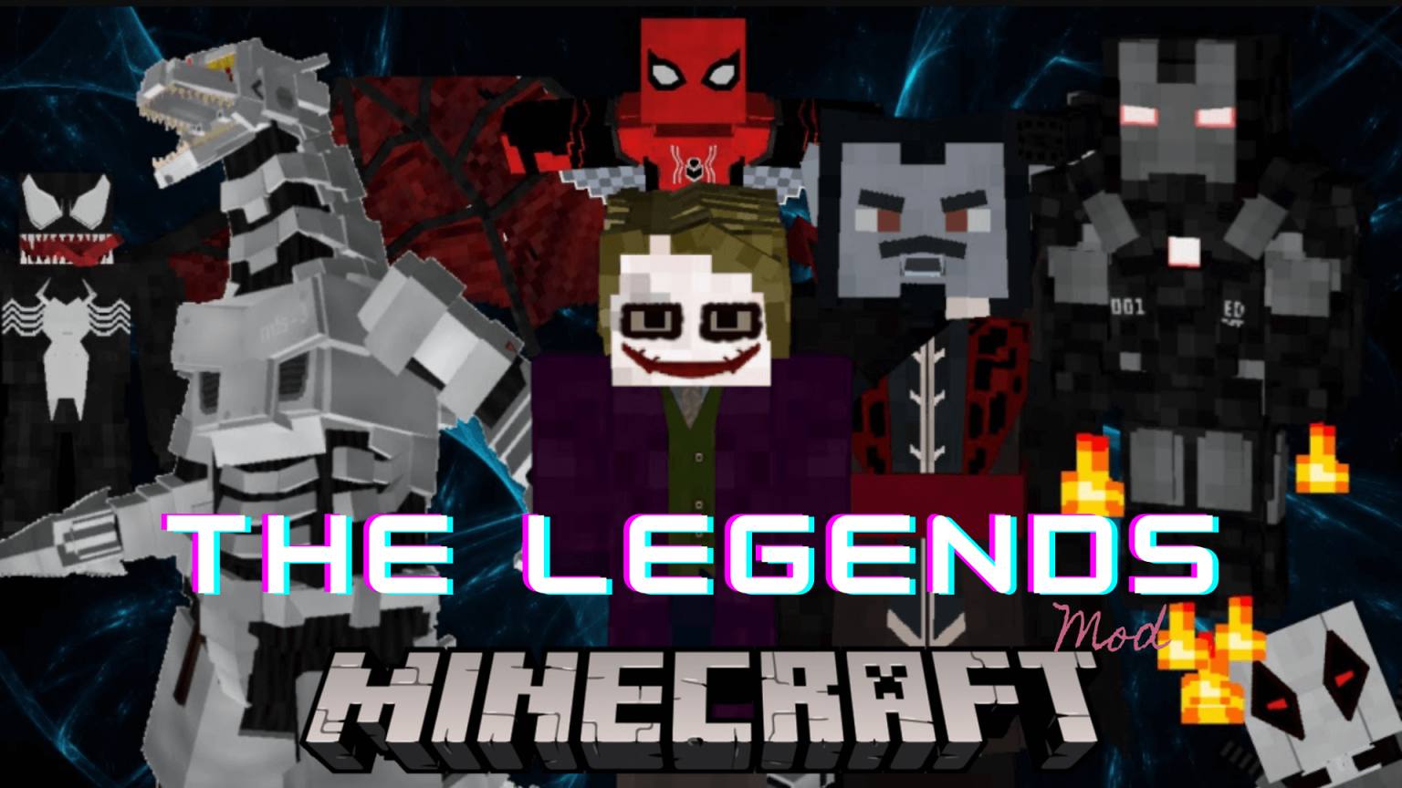 The Legends Mod: 4 Packs in One - Wminecraft.net